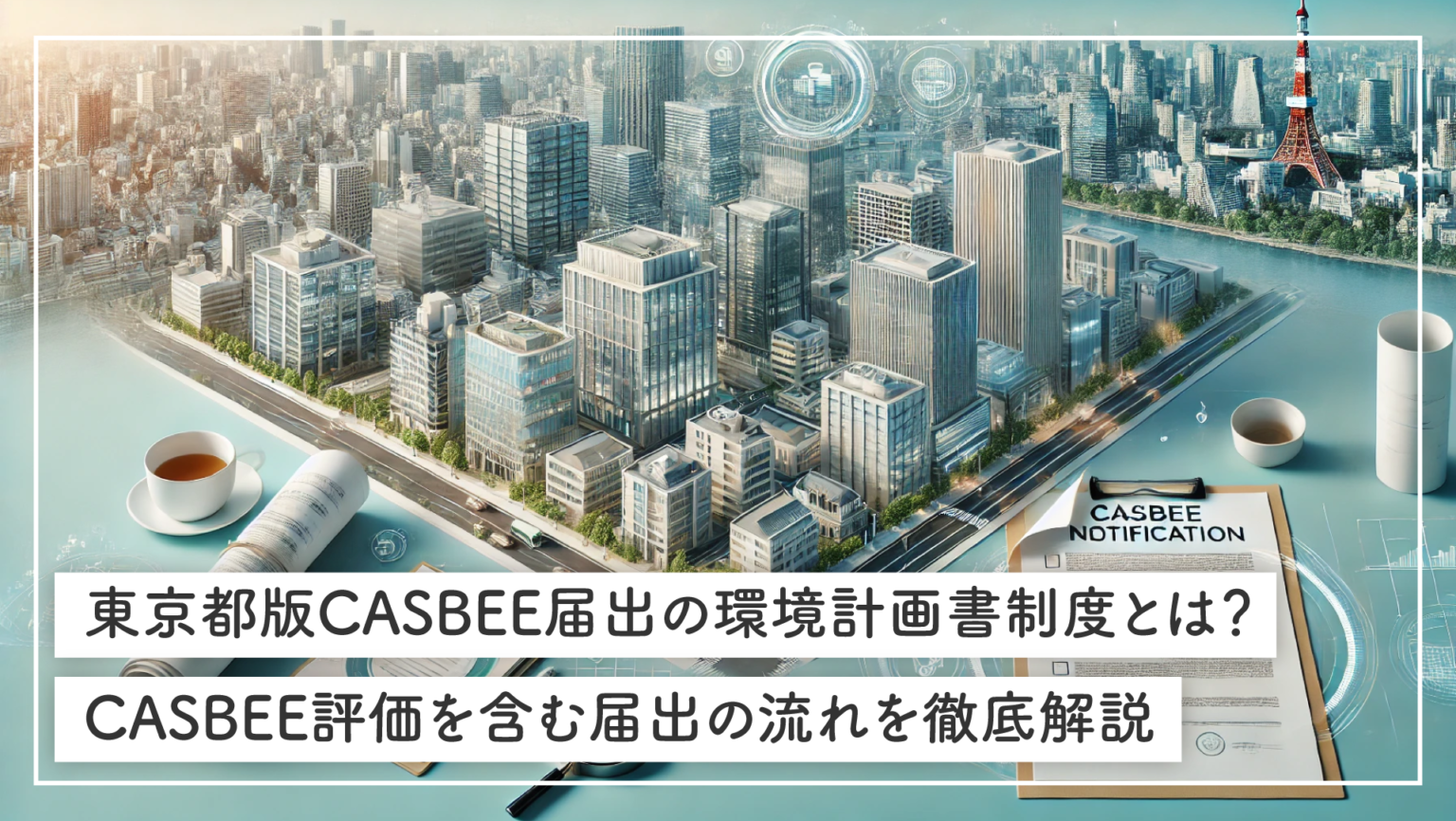 東京都版CASBEE届出の環境計画書制度とは？CASBEE評価を含む届出の流れを徹底解説 | ECOcal（エコカル）